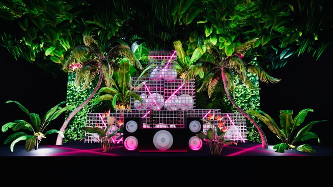 Download our Neon Jungle Theme